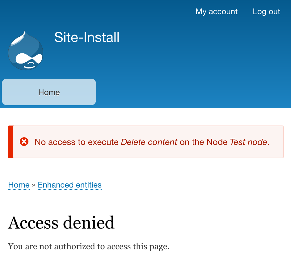 Views bulk forms perform redirects to the confirmation page even if it is not allowed for the ...